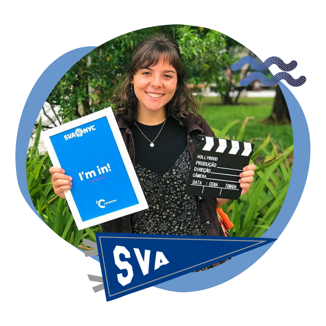 Faculdade nos EUA - Case Study - Bruna B. (School of Visual Arts)